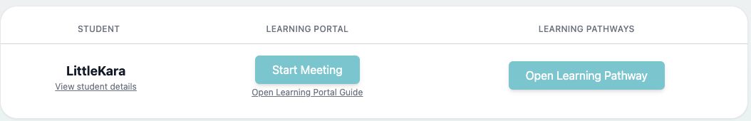 Learning Portal Tech Guide – Step Up Tutoring